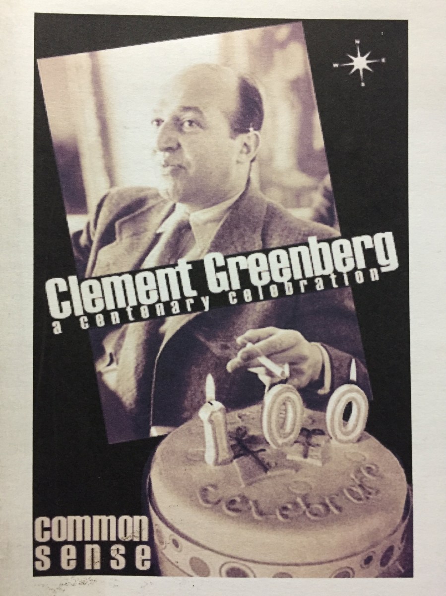 Clement Greenberg: A Centenary Celebration – Common Sense